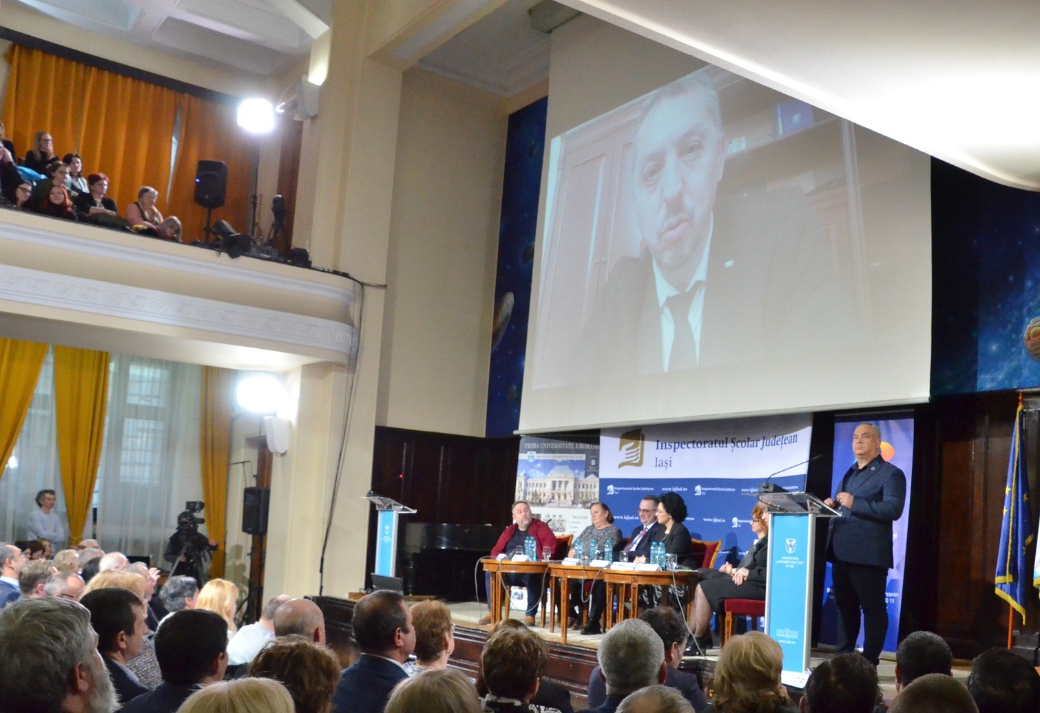 Daniel David la dezbaterea de la Iași planuri cadru liceu