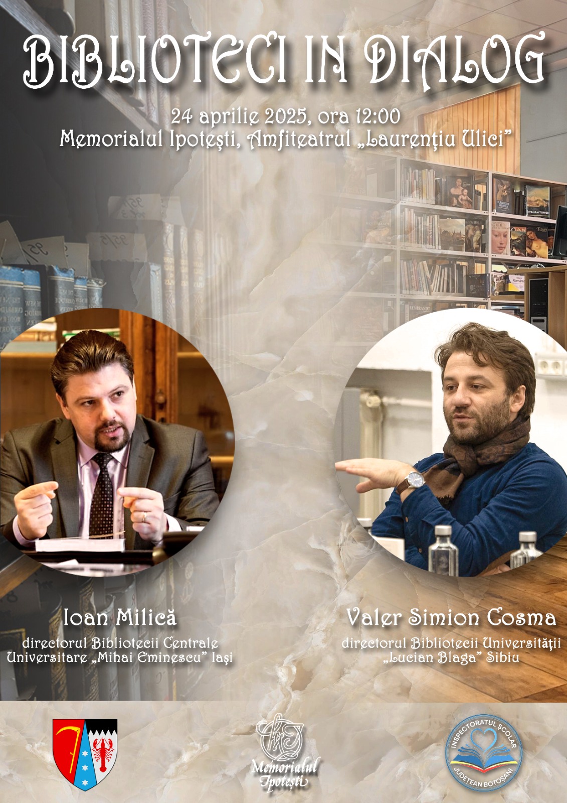 Ioan Milică, directorul Bibliotecii Centrale Universitare „Mihai ...