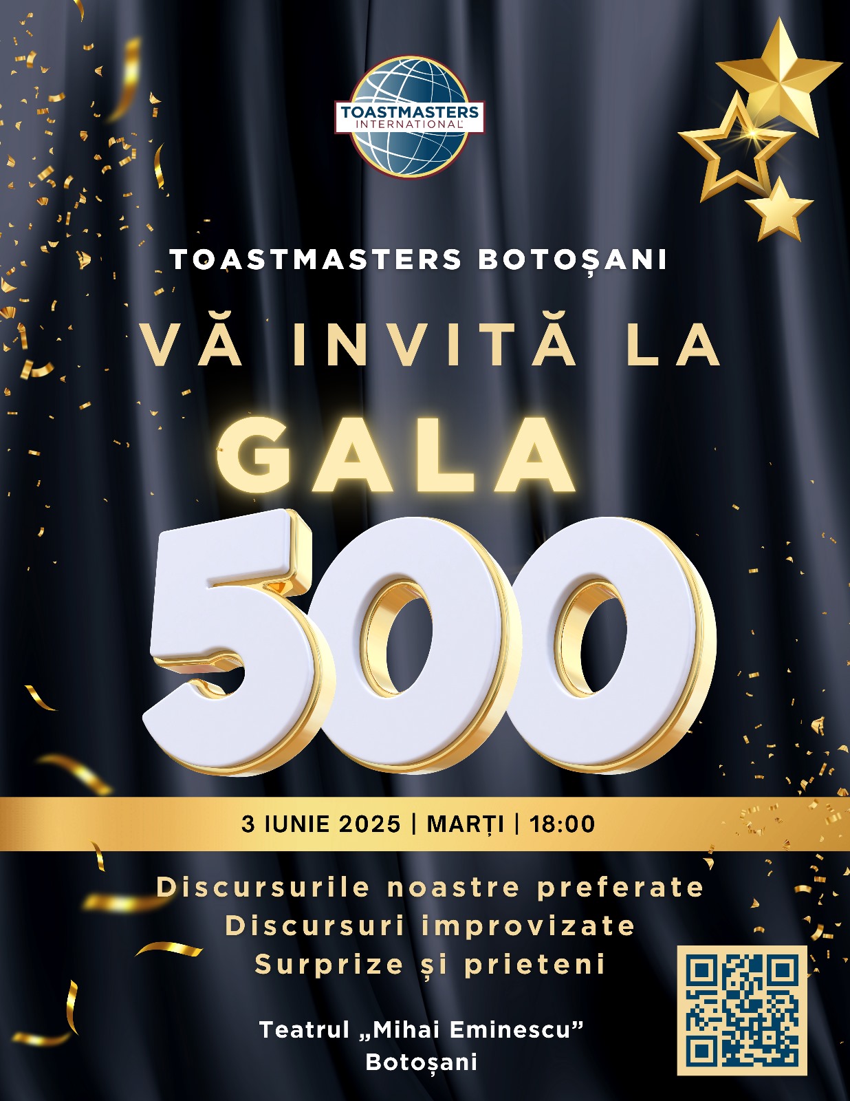 Sărbătoare la Toastmasters: Gala 500 - VIVA FM